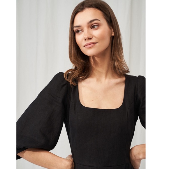 Linen Handmade Studio | Dresses | New Linen Handmade Studio The Aurora ...